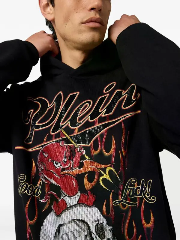 Philipp Plein Graphic Hoodie
