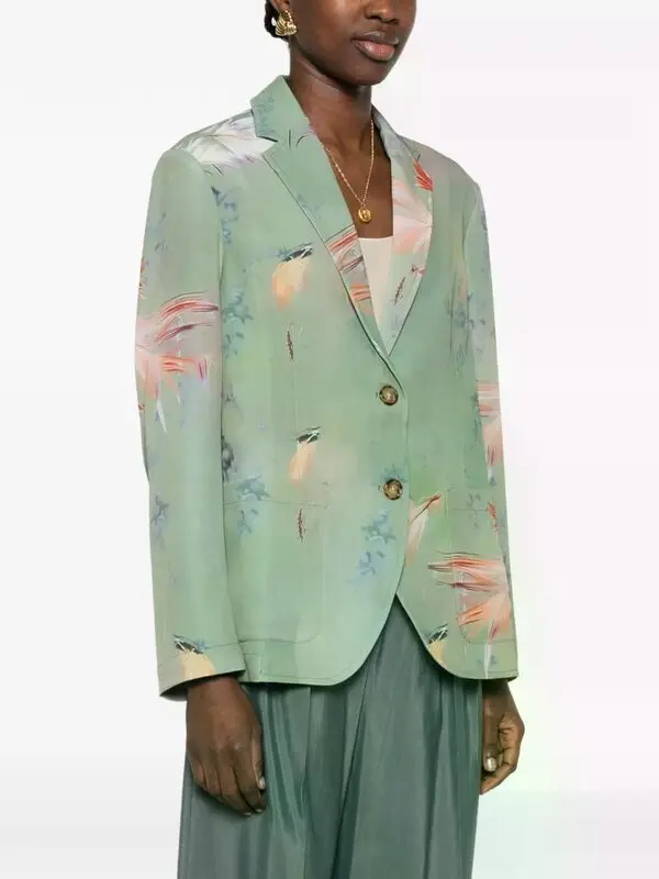 SISSIOTTO Floral-print Blazer