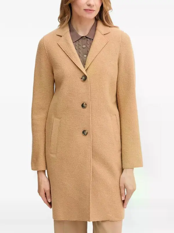 OUI Notched-collar Button Coat