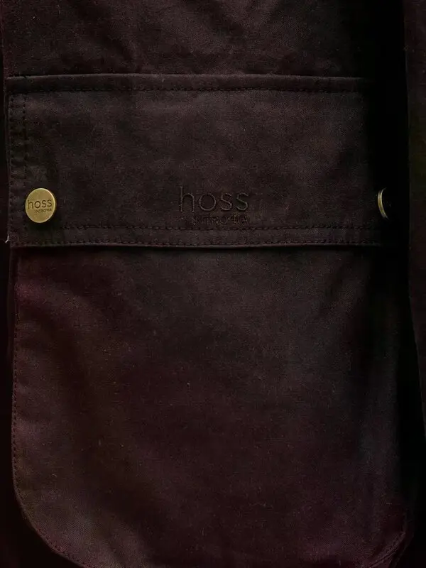 HOSS INTROPIA Damaris Corduroy-collar Trench