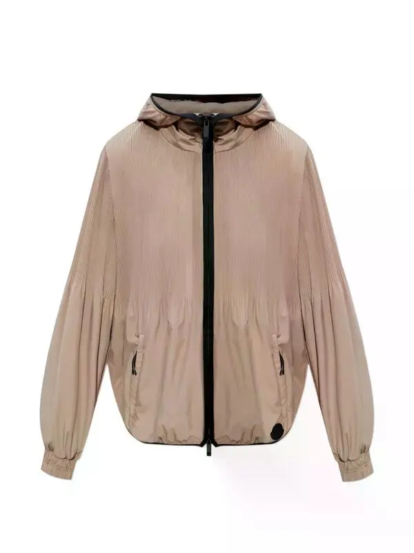 Moncler Logo-patch Jacket - Neutrals