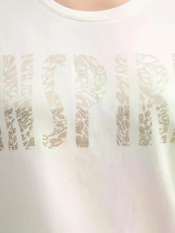 Joseph Ribkoff Embellished Graphic T-shirt