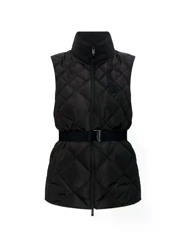 Moncler Logo-patch Gilet - Black