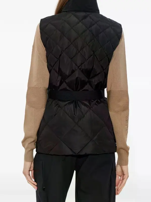 Moncler Logo-patch Gilet - Black