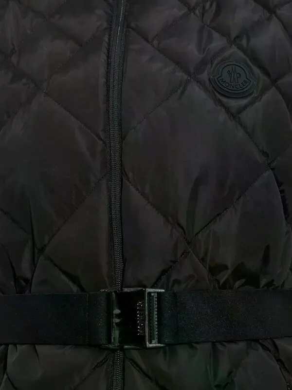 Moncler Logo-patch Gilet - Black