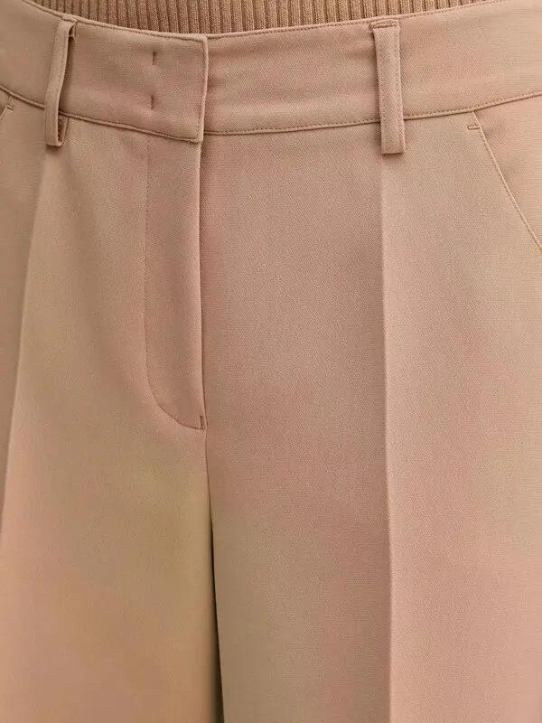 MARC AUREL Pleated Wide Leg Trousers