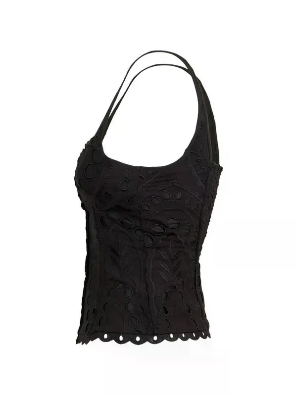 Charo Ruiz Ibiza Nereus Cutwork Top