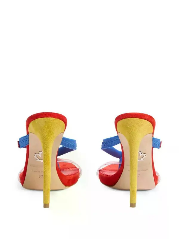 Dsquared2 Mule Sandals With Stiletto Heel