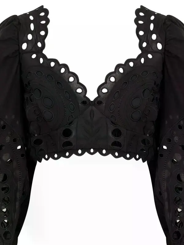 Charo Ruiz Ibiza Luna Embroidered Blouse