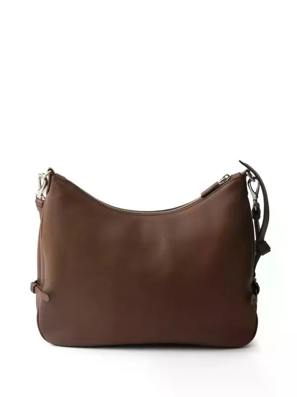 Prada Leather Shoulder Bag - Brown