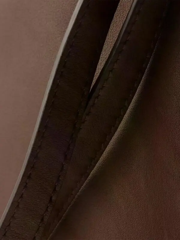 Prada Leather Shoulder Bag - Brown