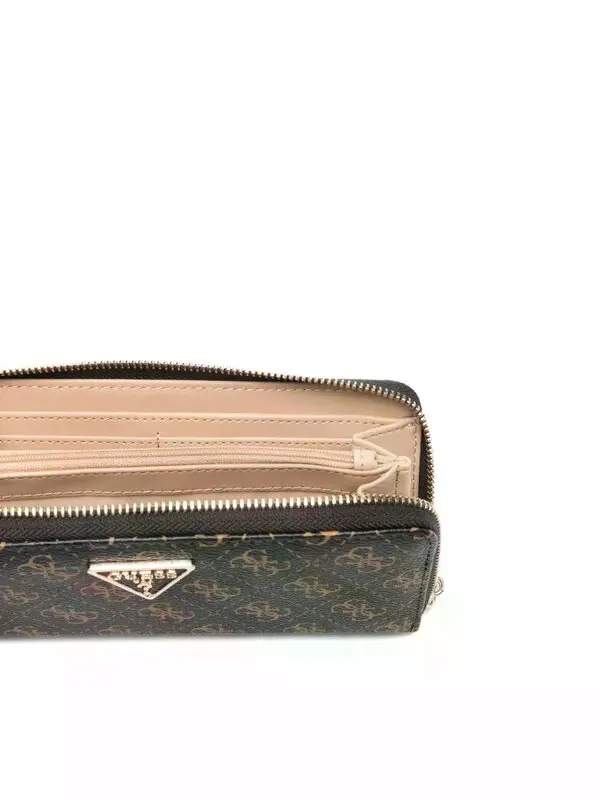 Guess Zip-around Wallet - Brown