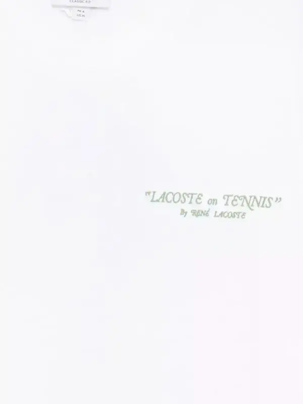 Lacoste Logo-embroidered T-shirt