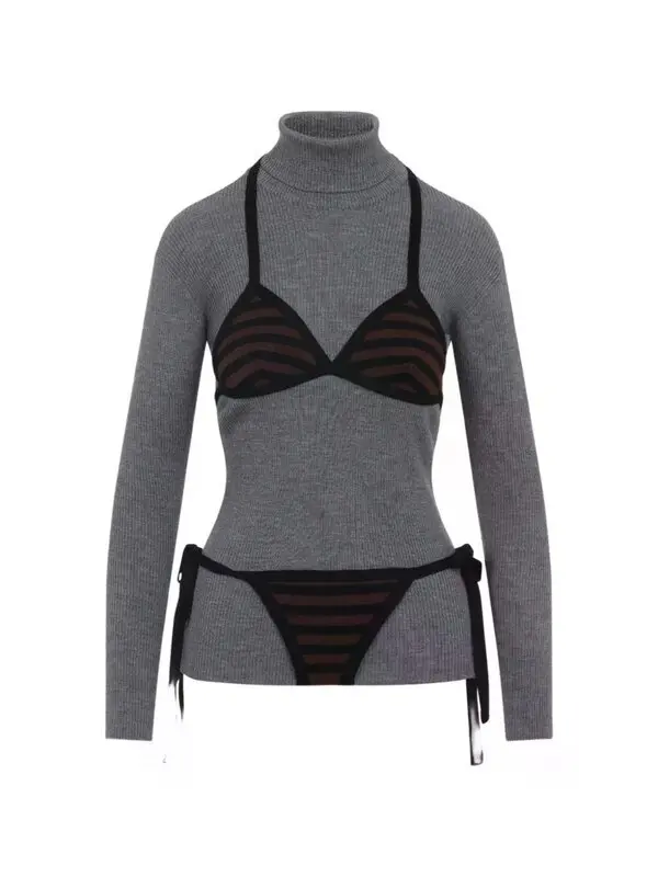 Moschino Long-sleeve Top - Grey
