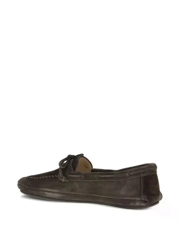 Le Monde Beryl Suede Driver Loafers