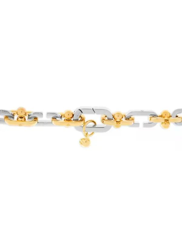 Casablanca Two-tone Chain Necklace