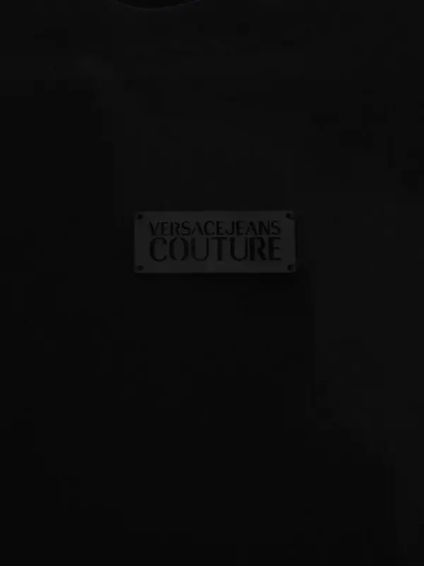 Versace Logo-patch T-shirt