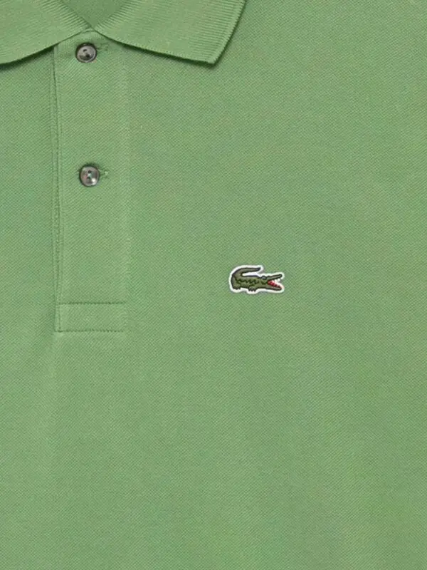 Lacoste Logo Patch Polo - Green