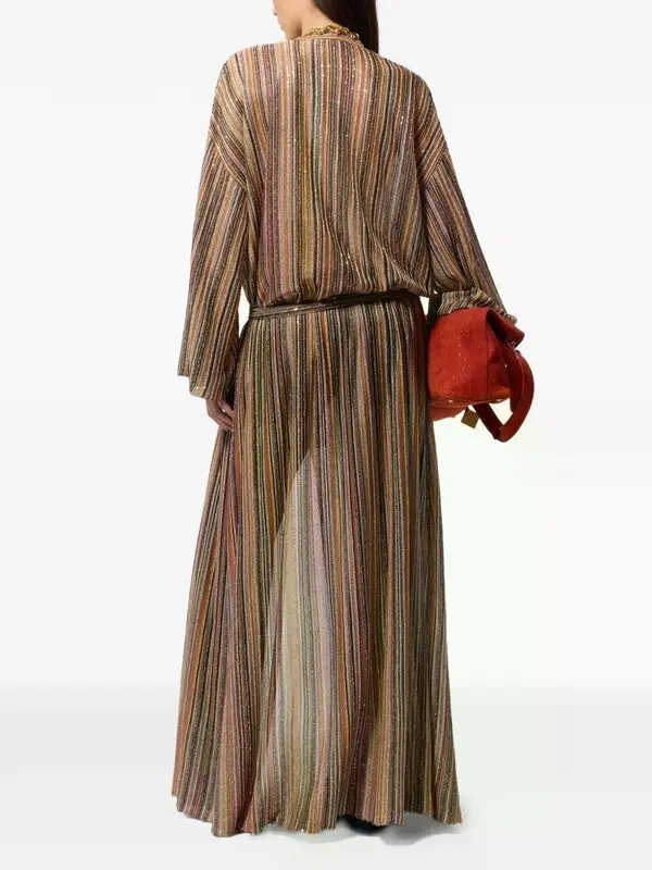 Missoni Striped Belted Cardigan