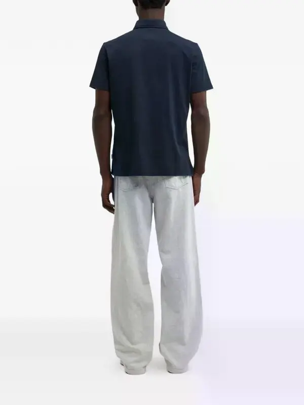 Aspesi Short-sleeve Polo Shirt - Blue