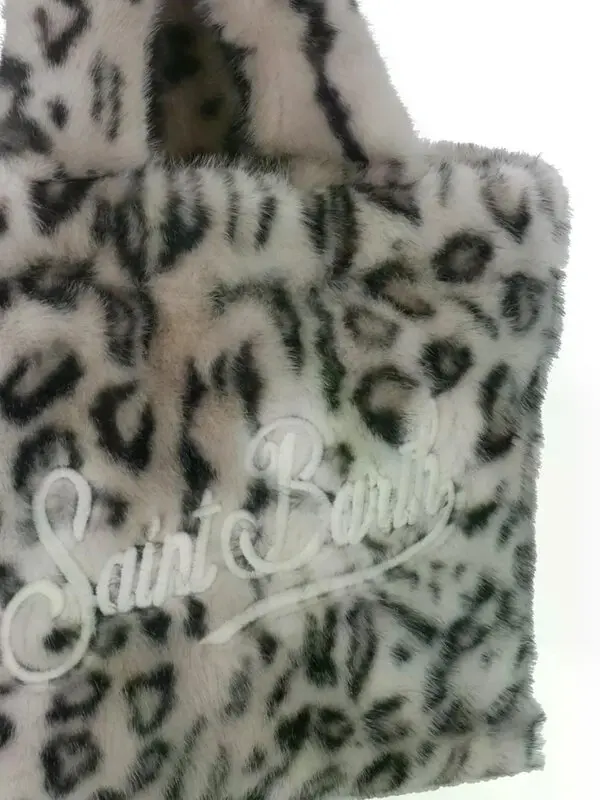 MC2 SAINT BARTH Leopard-print Tote Bag