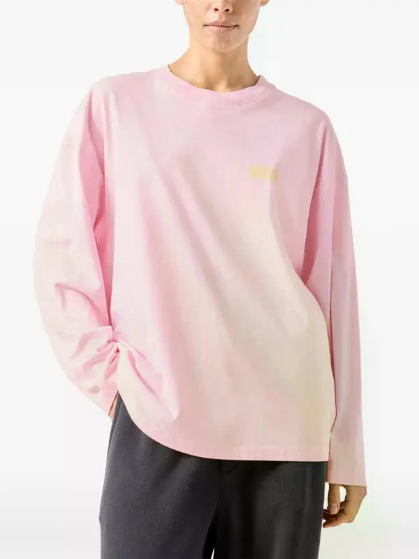 American Vintage Gixy Round-neck Top - Pink