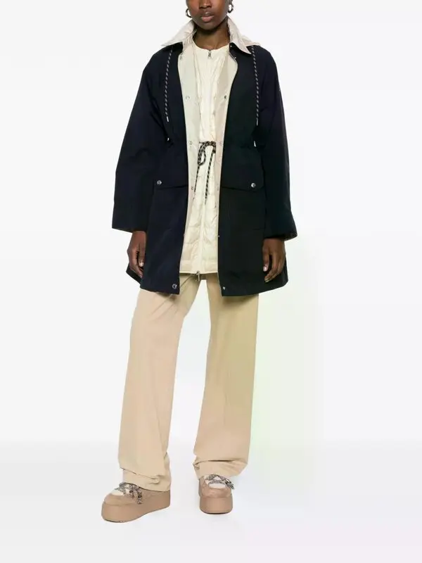 Moncler Hooded Parka - Neutrals