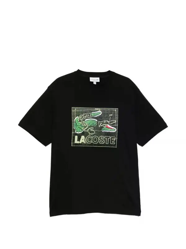 Lacoste Graphic-print Crew Neck T-shirt