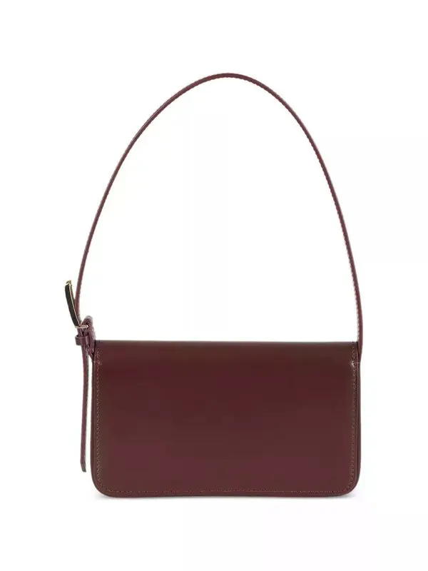 Victoria Beckham Foldover-top Shoulder Bag - Red