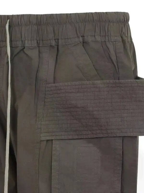 Rick Owens Cotton Creatch Cargo Shorts