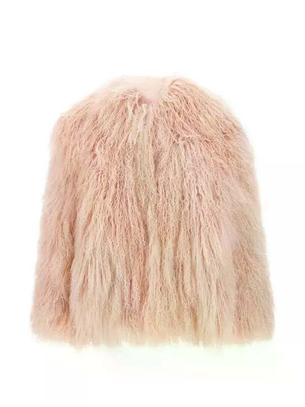 THE TOUCH Marina Lamb-fur Jacket