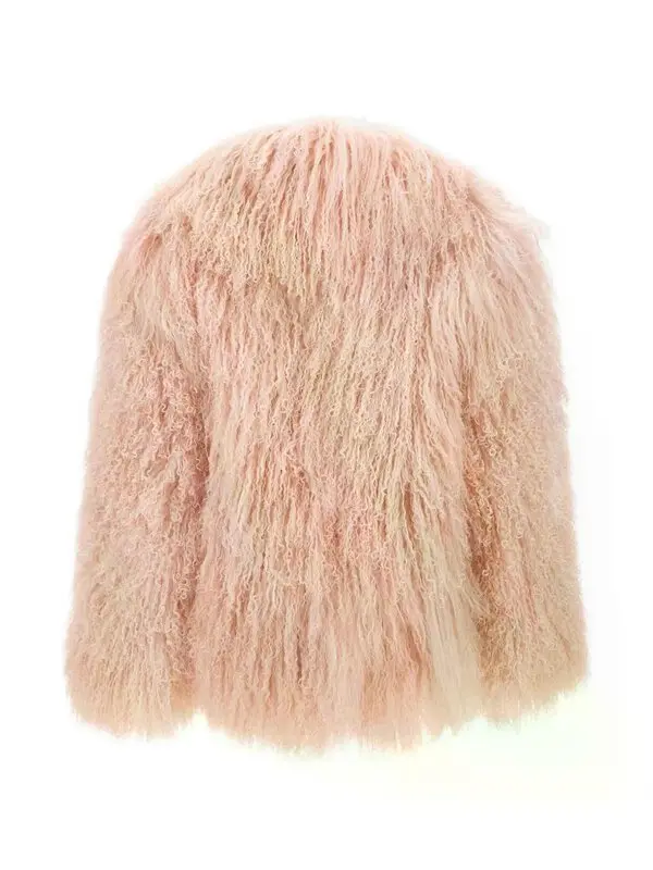 THE TOUCH Marina Lamb-fur Jacket