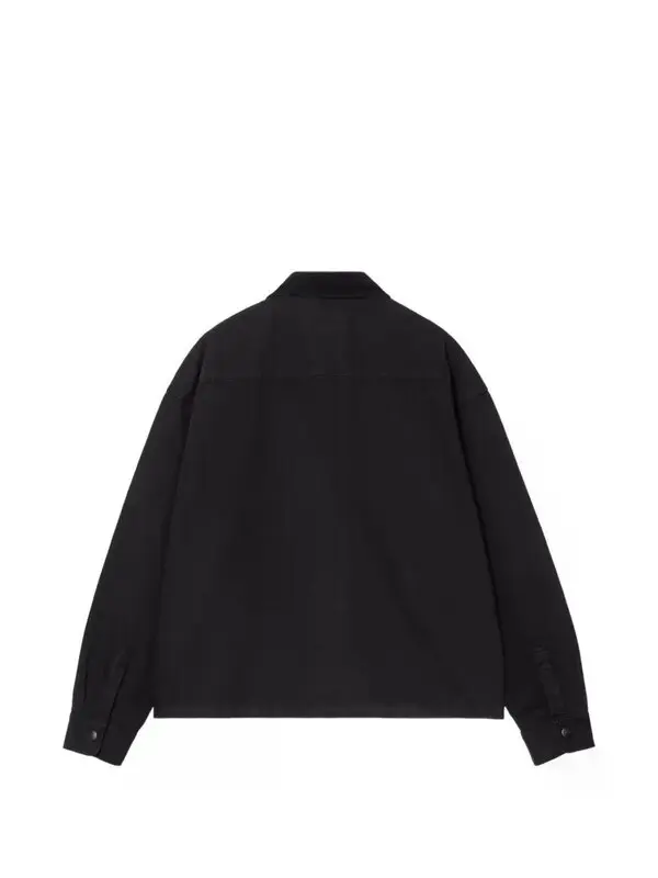 Carhartt Work In Progress Corduroy Collar Shirt Jacket - Black