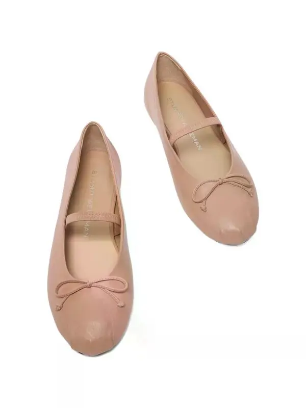STUART WEITZMAN Bow-embellishment Ballerina Shoes - Pink