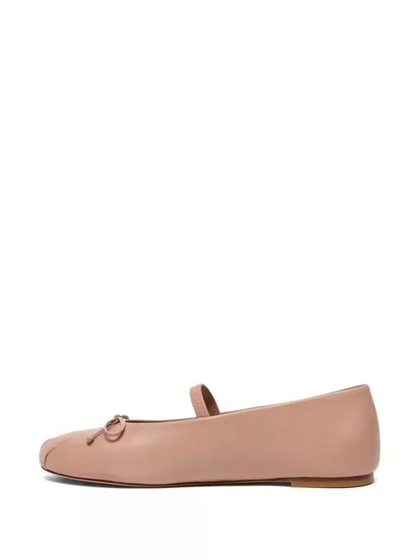 STUART WEITZMAN Bow-embellishment Ballerina Shoes - Pink