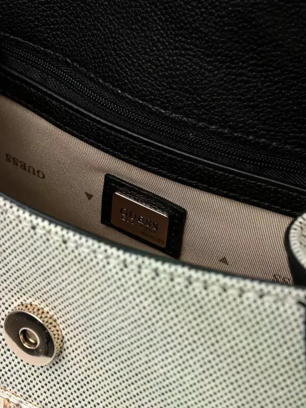 Guess Logo-detail Shoulder Bag - Neutrals