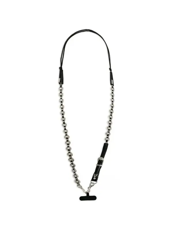 Toga Buckle Chain Phone Strap - Silver