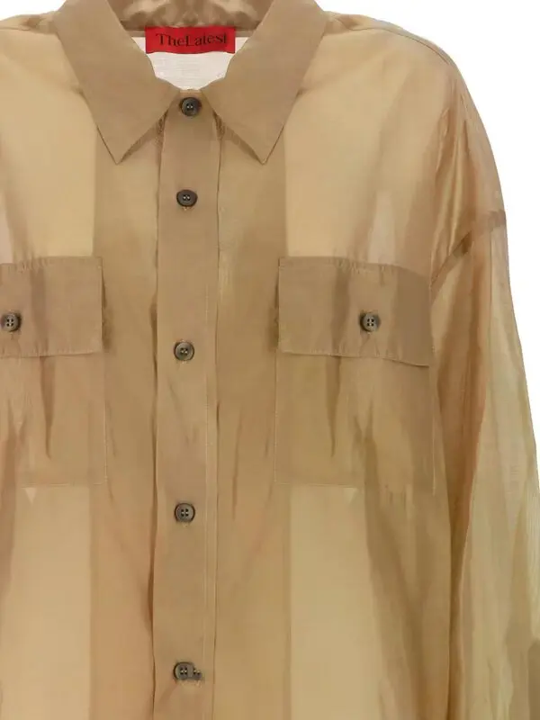 THELATEST Long-sleeve Shirt - Brown