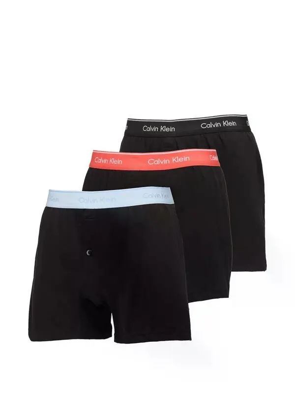 Calvin Klein Logo-detail Boxer - Black