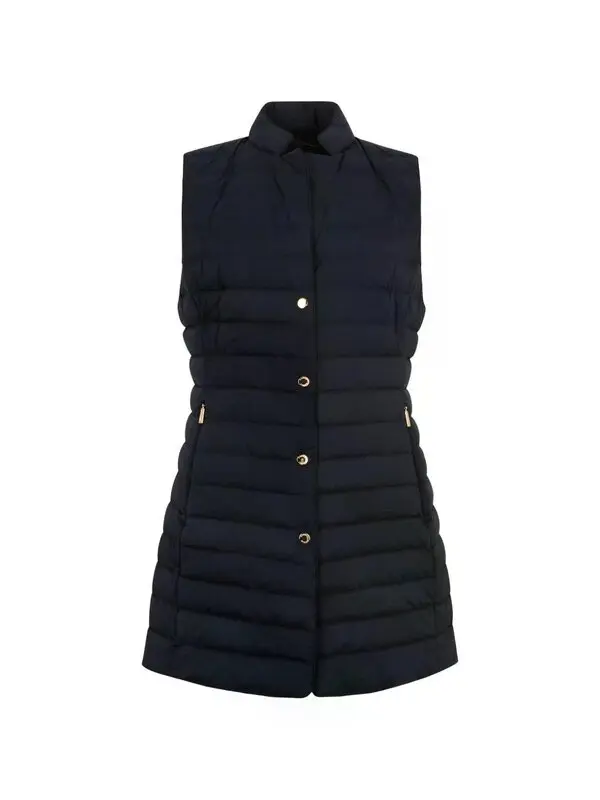 MOORER Quilted Gayle-s3 Vest - Blue