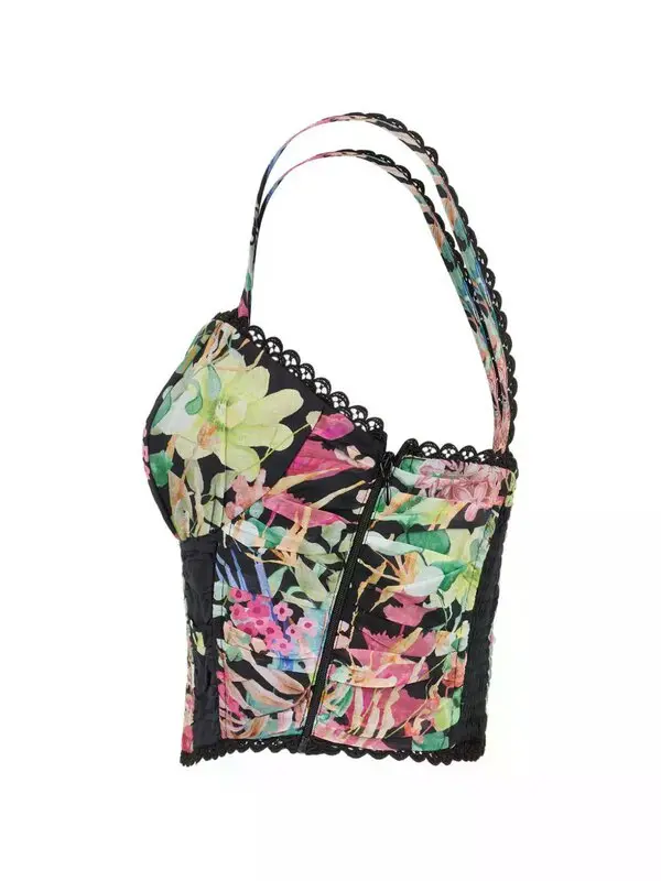 Charo Ruiz Ibiza Sylva Floral-print Top