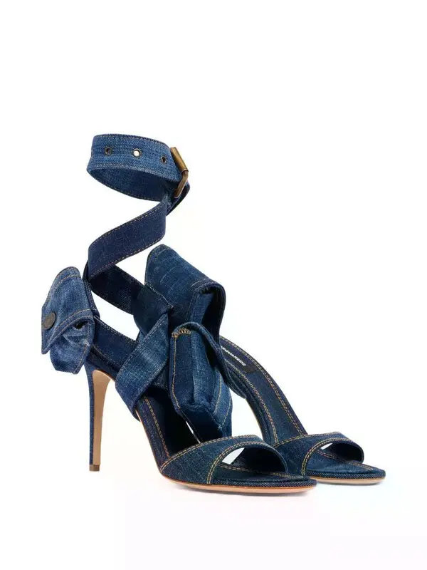 Dsquared2 Utility Twin Heeled Sandals