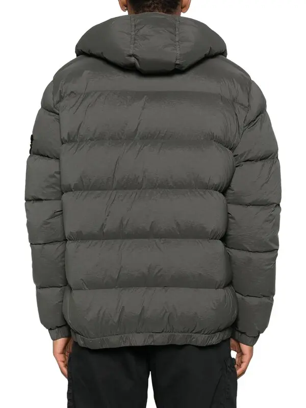 Stone Island Padded Down Jacket With Hood