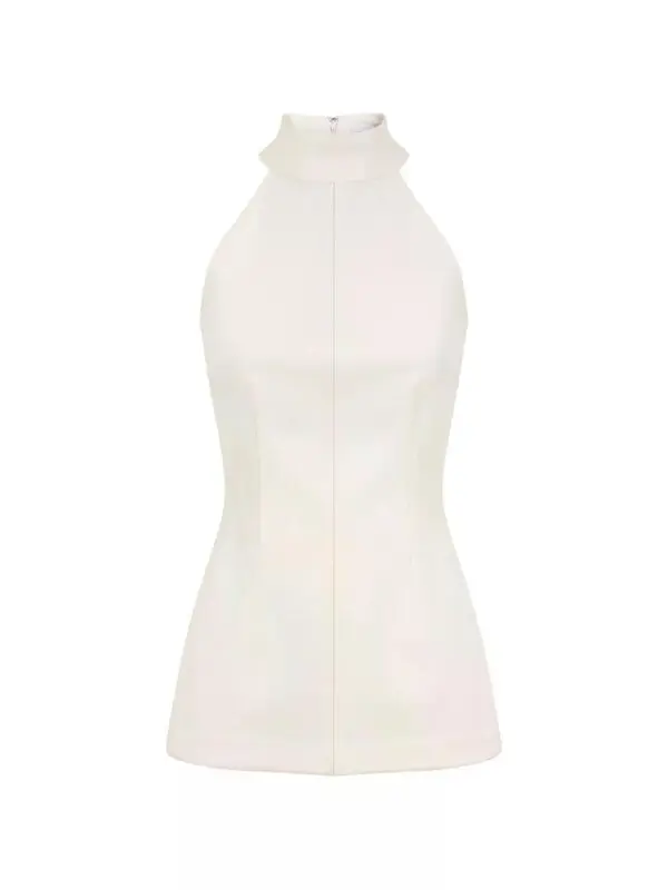 Veronica Beard Johanne Halter-neck Top