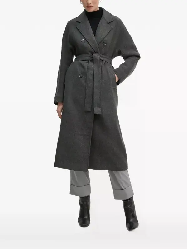OUI Belted Double-breasted Coat
