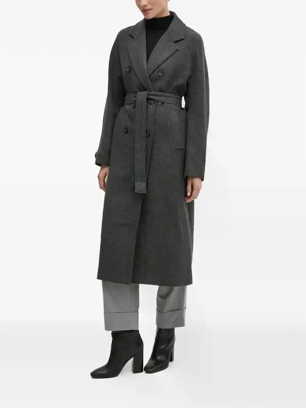 OUI Belted Double-breasted Coat