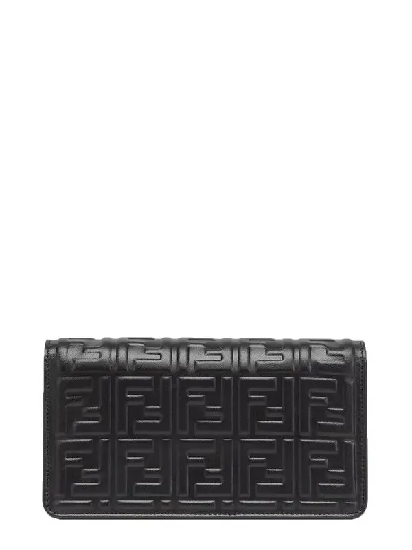 Fendi Baguette" Wallet - Black