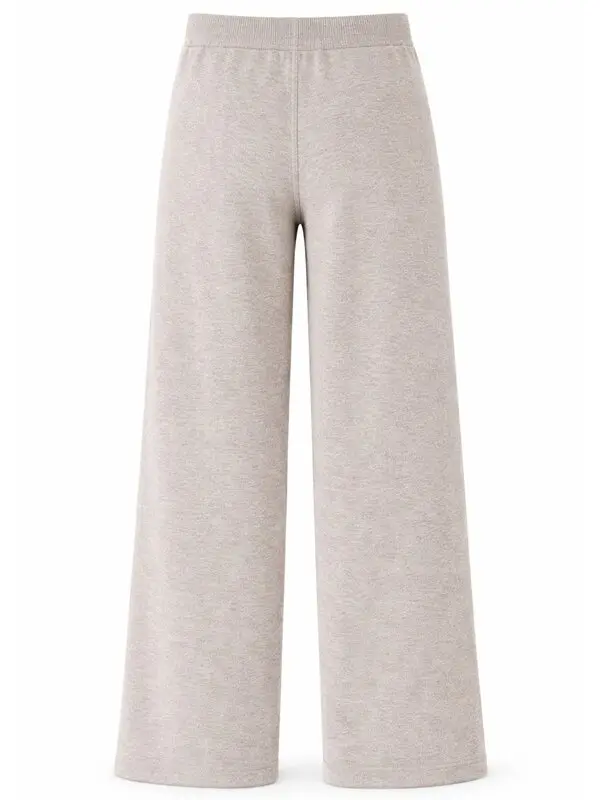 Max Mara Wool And Cashmere Wide-leg Pants