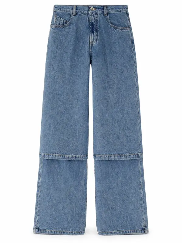 Attico Long Jeans - Denim