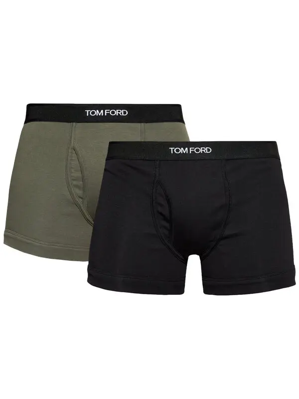 TOM FORD Bi-pack Boxer - Military Green